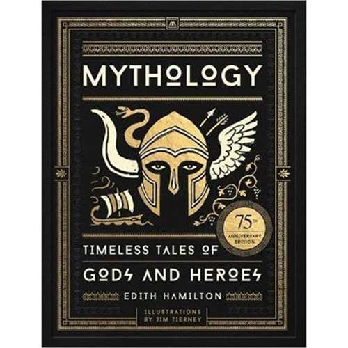 现货 希腊罗马神话 75周年插图版 英文原版 Mythology: Timeless Tales of Gods and Heroes 精装 Edith Hami