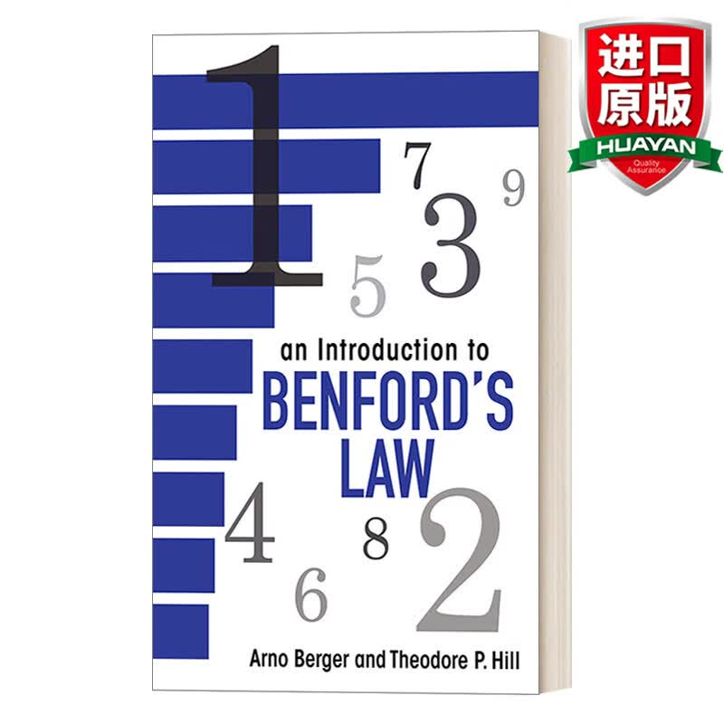 An Introduction to Benford's Law 英文原版 本福特定律导论 精装数学统计学科普书 Arno Berger 英文版 进口英语原版书籍