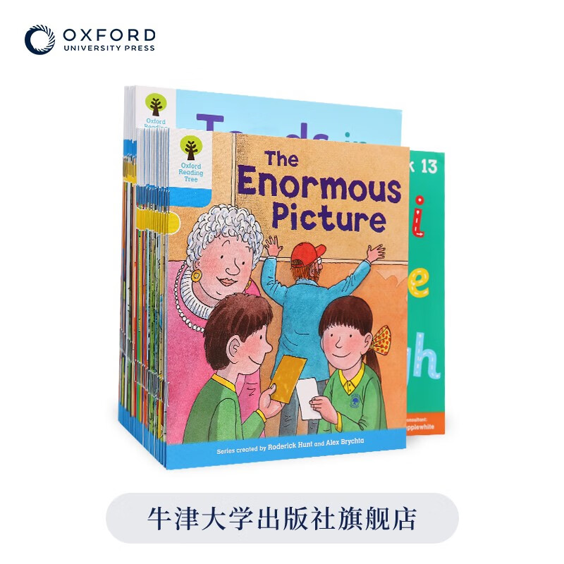 牛津树点读版 牛津树校园版 L1-9阶 幼儿英语启蒙 自然拼读学习 Oxford Reading Tree 适合 3-12岁 牛津树分级阅读 牛津树学校版 送原版音频 仅支持毛毛虫点读 点读笔需另购