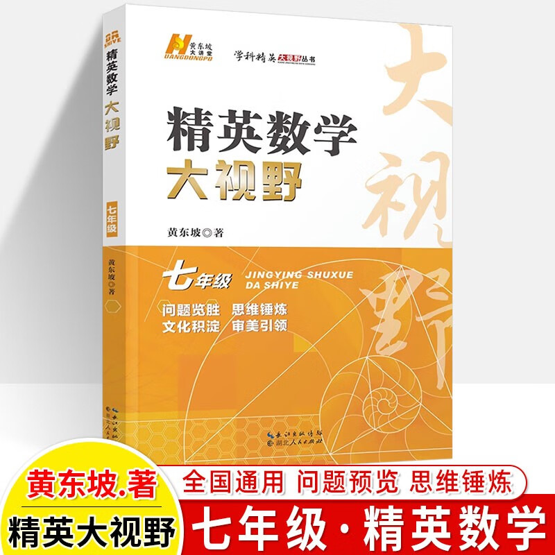 2023精英大视野数学七八年级物理九化学中考刻意练初中解题技巧黄东坡学科新方法新思维奥数竞赛拔尖特训走进重高辅导资料 （2023版）七年级数学