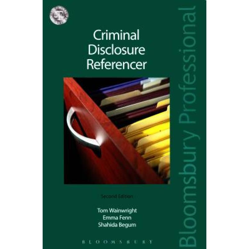 Criminal Disclosure Referencer