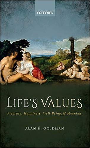 生命的价值观：快乐、幸福、安康及意义 Life's Values