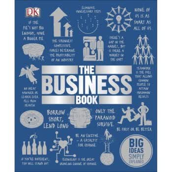 The Business Book DK商业 百科英文原版 中产白领经管图解书