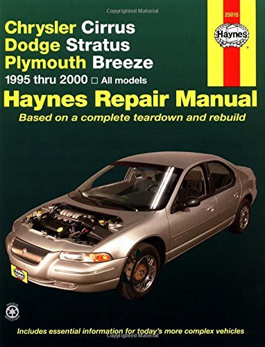 Chrysler Cirrus, Dodge Stratus, Plymouth Breeze (1995-2000) Haynes Repair Manual (USA)