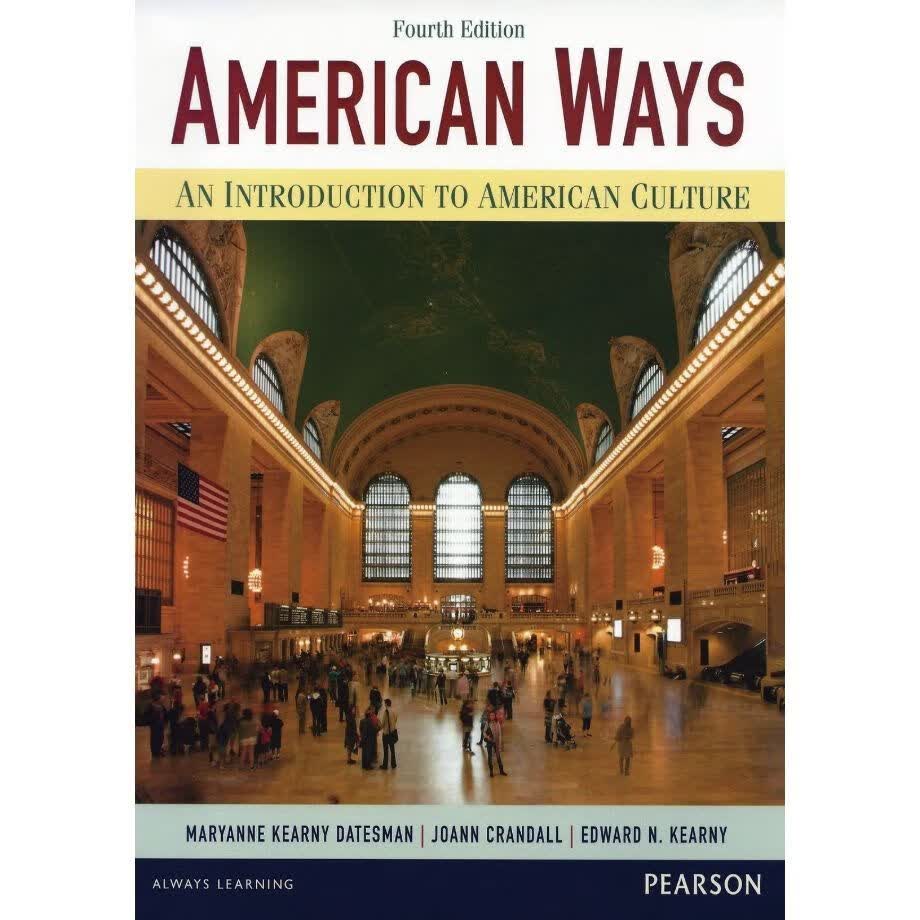 纸质书American Ways An Introduction to American Culture 4th 黑白