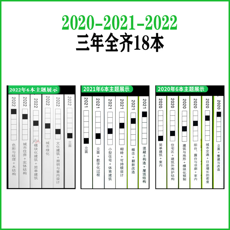 【中英双语】 德国DETAIL建筑细部杂志 下单可选择年份 2023年定 2020-2022三年全齐18本