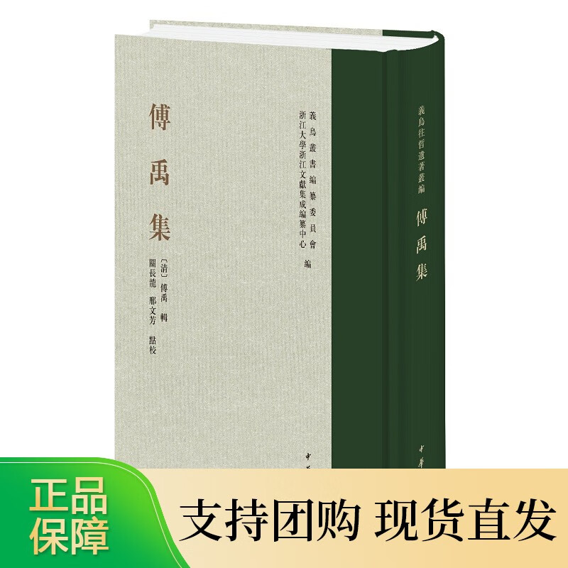 傅禹集(精)--义乌丛书