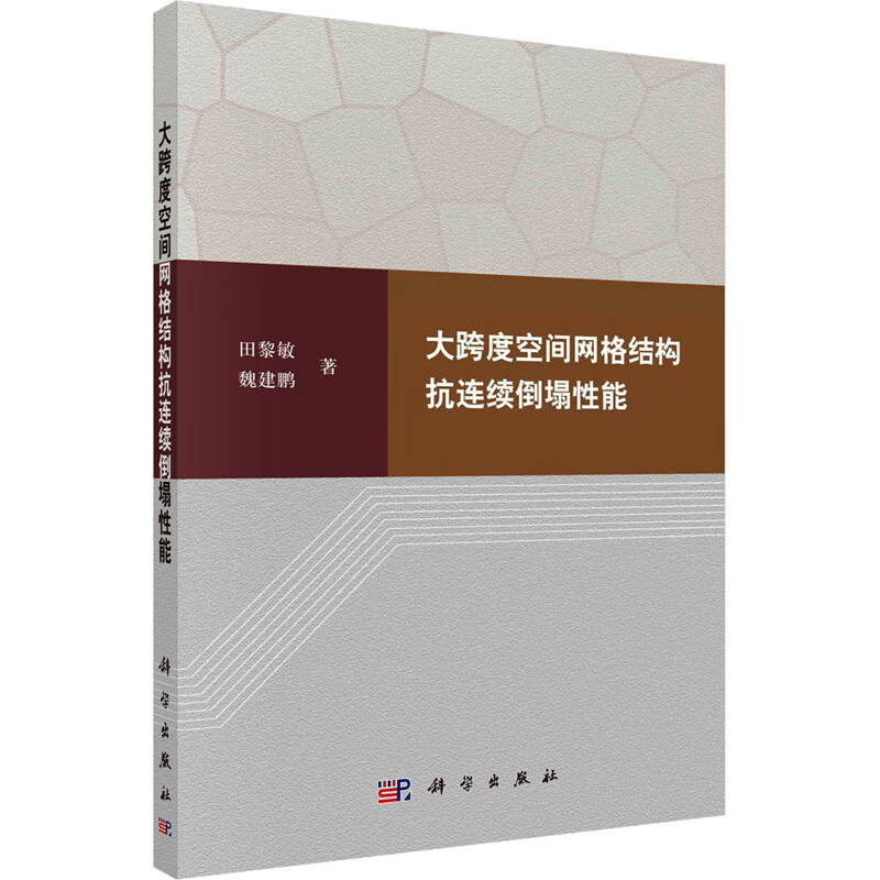 大跨度空间网格结构抗连续倒塌性能 图书