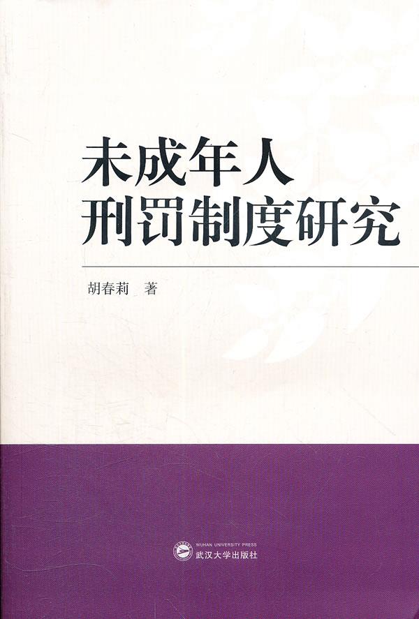 未成年人刑罚制度研究