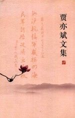 贾亦斌文集