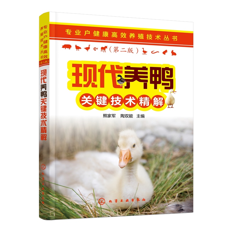 现代养鸭关键技术精解 第2版 熊家军 养鸭技术大全书籍肉鸭蛋鸭饲养管理疾病防治鸭子高效养殖技
