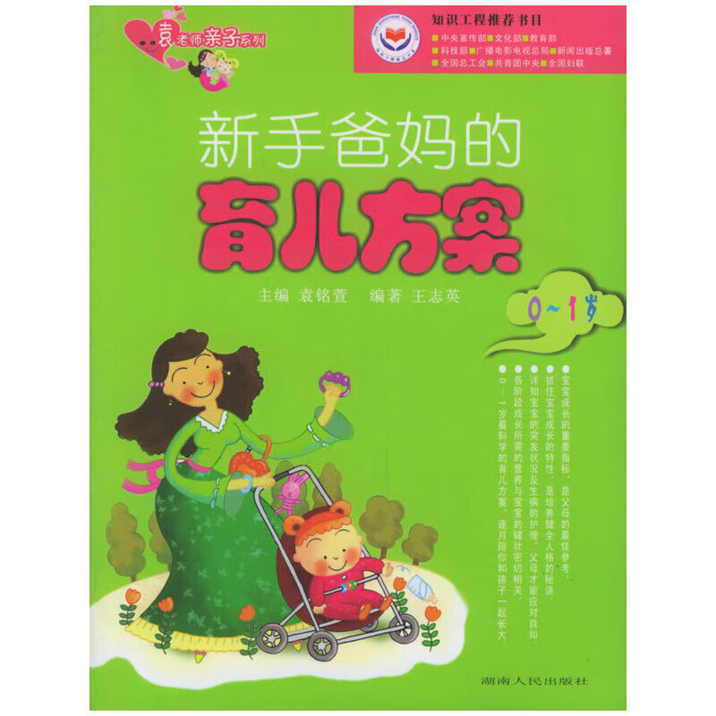新手爸妈的育儿方案(0-1岁) 9787543841895