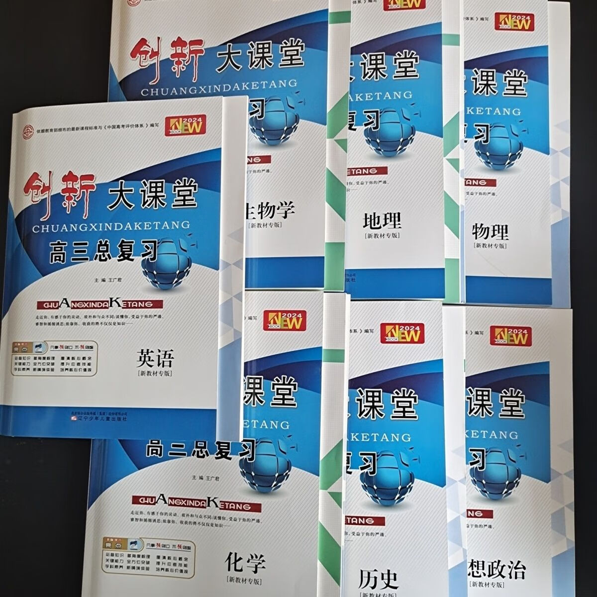 2024新版 创新大课堂 高三总复习 新专版 各科自选 语文