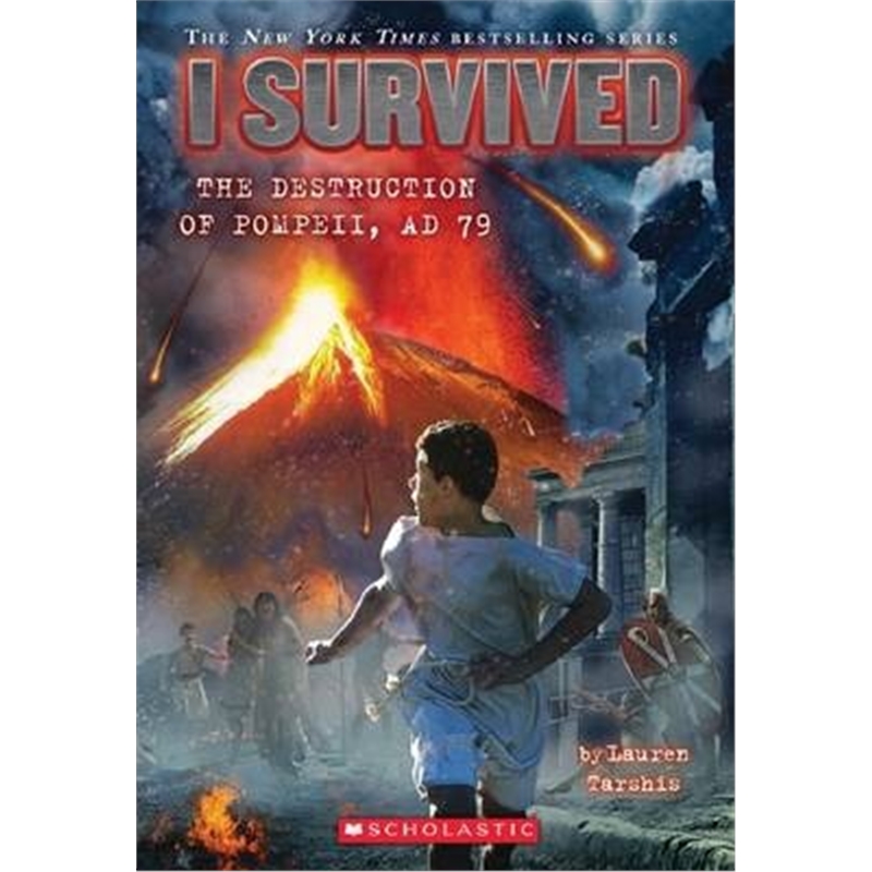 英文原版 幸存者系列 I Survived the Destruction of Pompeii, AD 79 (I Survived #10)儿童历史小说英语读物