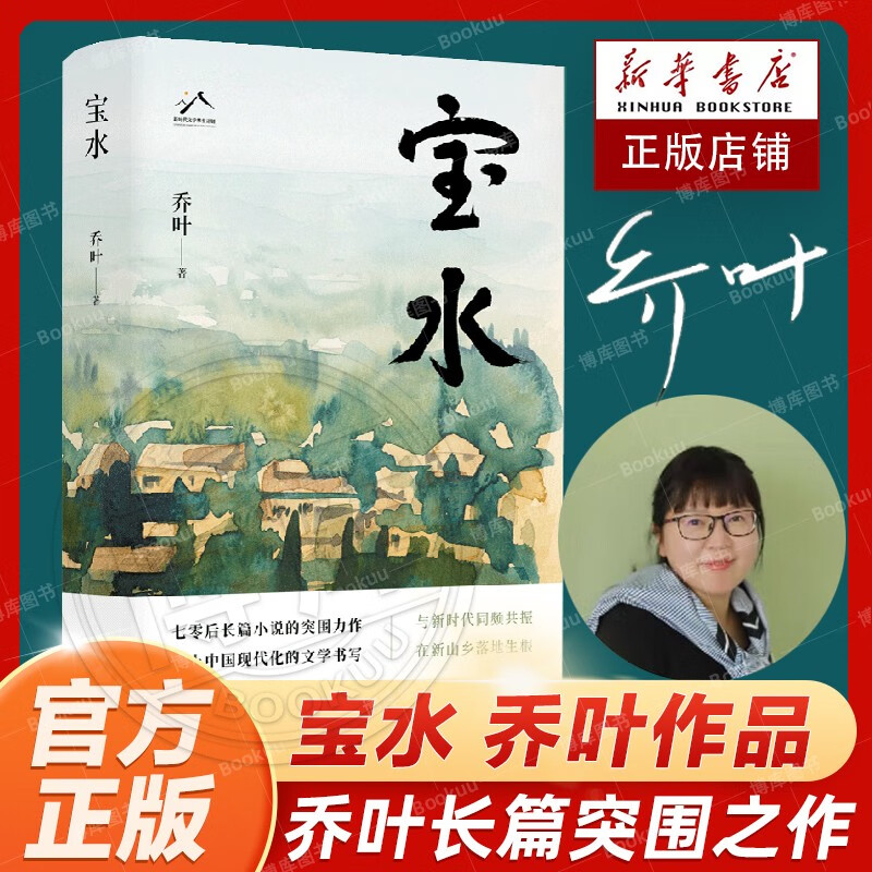 第十一届茅盾文学奖：宝水（70后代表作家乔叶的长篇突围之作） 乔叶