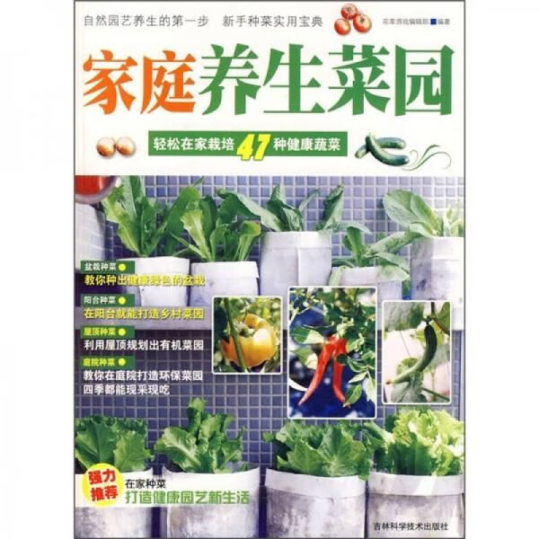 家庭养生菜园9787538446784吉林科学技术出版社