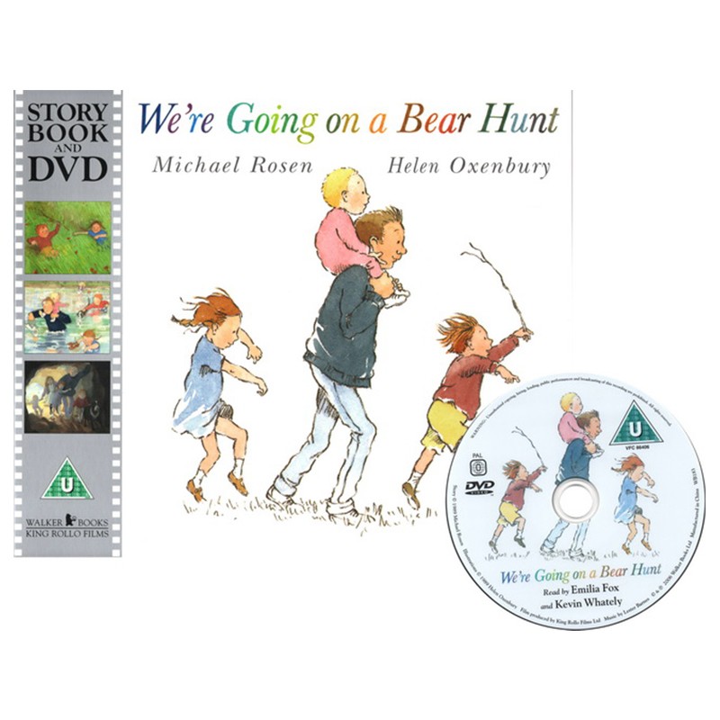 We're are Going on a Bear Hunt 我们一起去猎熊 英文原版 廖彩杏书单