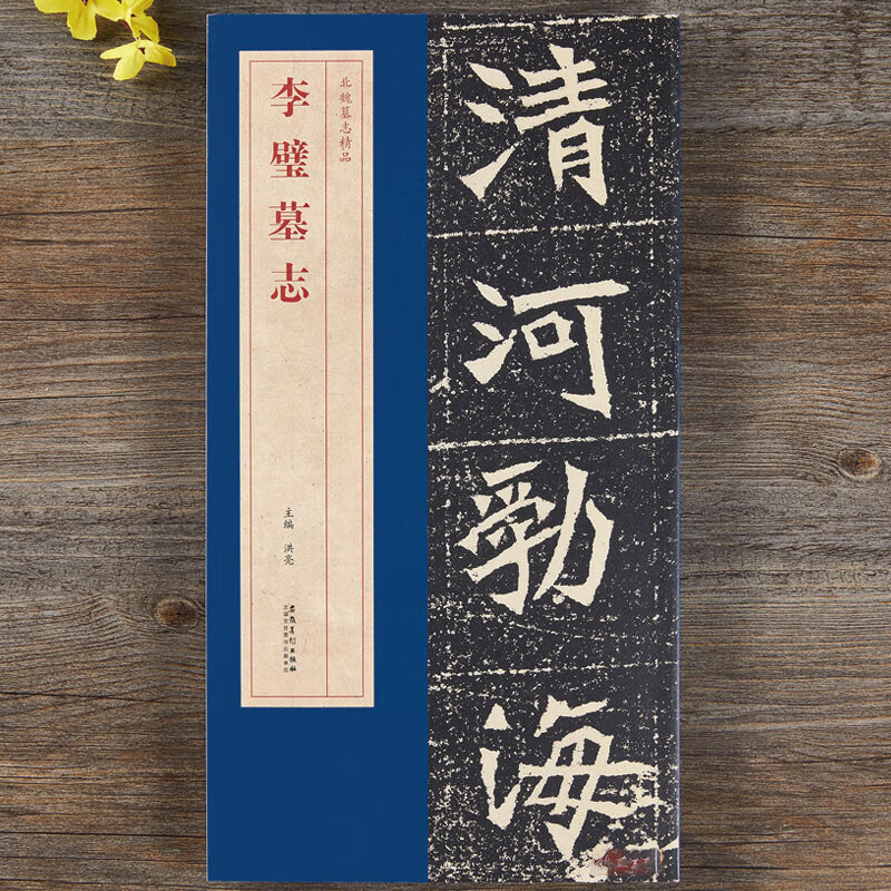【现货速发】北魏李璧墓志精品包含有原大墓志单字放大墓志原大的整张墓志铭 魏碑楷书毛笔书法字帖 李壁墓志铭精选毛笔练字古帖书籍