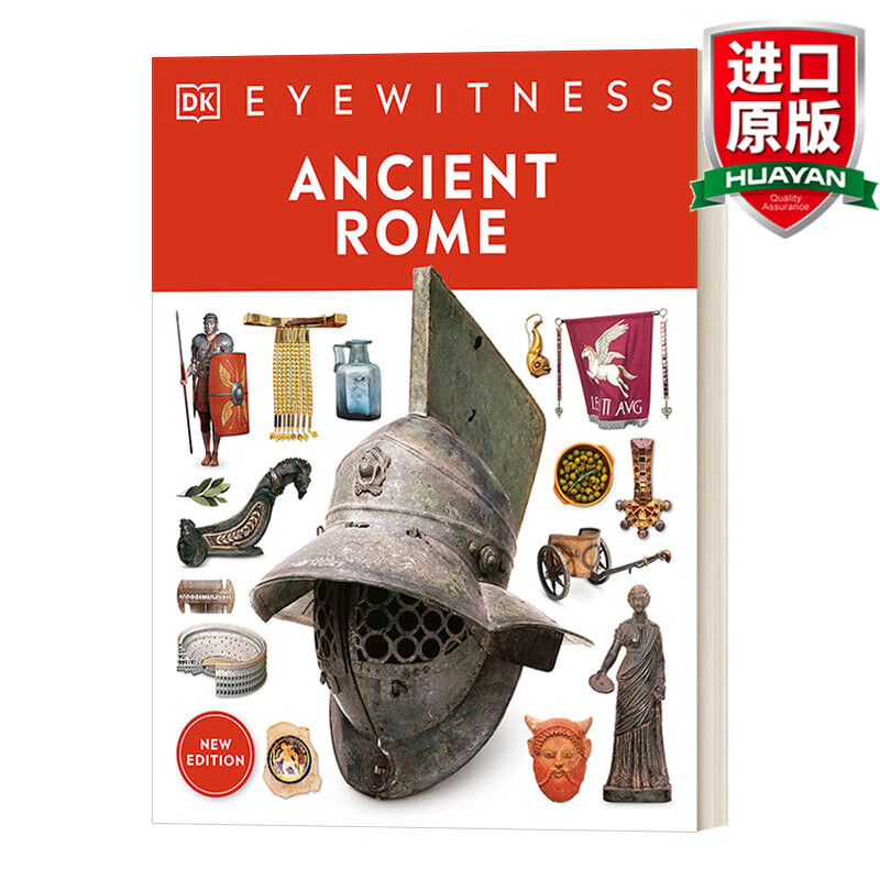 Ancient Rome Discover one of history's greatest civilizations 英文原版 DK目击者系列 古罗马 儿童历史读物 英文版 进口书籍