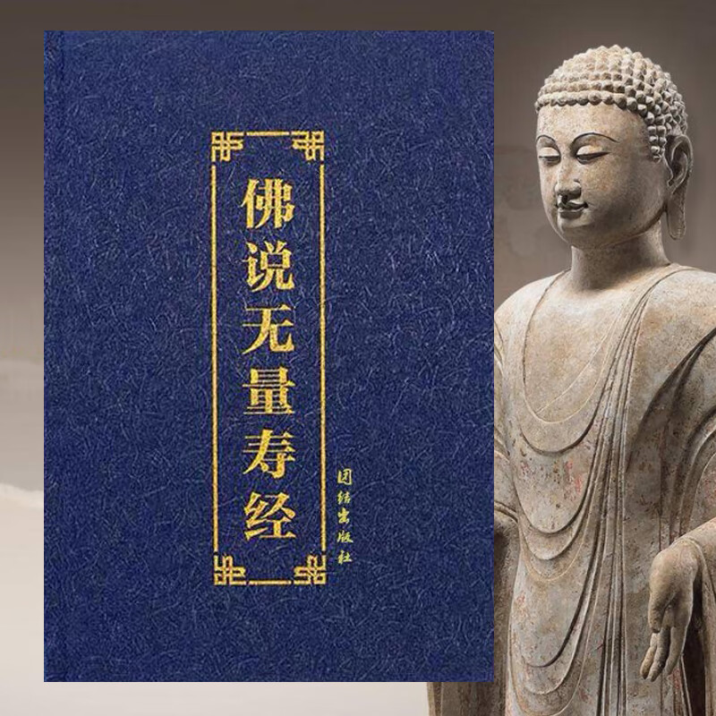 精装无量寿经注音版简体佛经诵读本简体大字带拼音现代字结缘