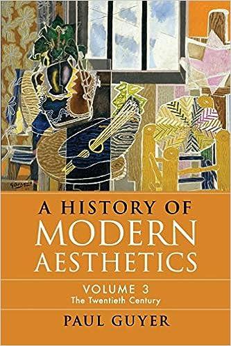 A History of Modern Aesthetics