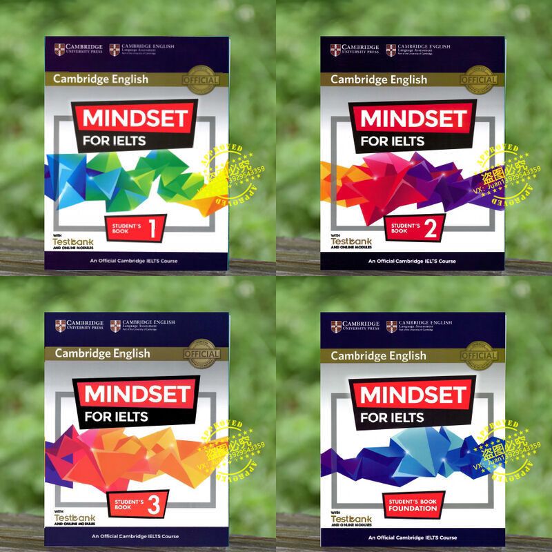 Mindset for IELTS 彩色高清现货速发