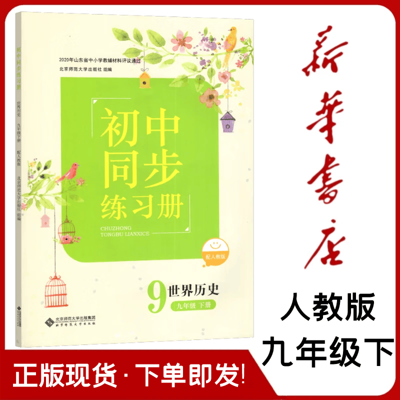 23春新初中同步练习册世界历史配人教版九年级/9年级下册初三使用