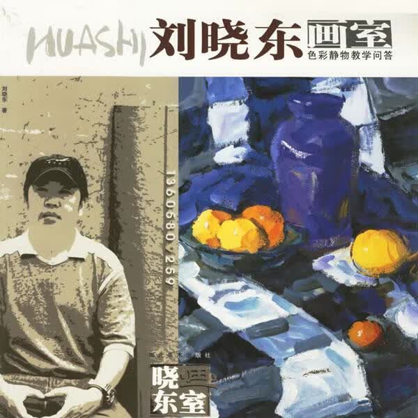 刘晓东画室--色彩静物教学问答 刘晓东 著【书】