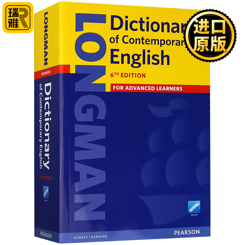 Longman Dictionary 朗文当代高阶英语词典 第6版 英文原版 朗文高阶英英字典辞典 进口原版书籍畅销书