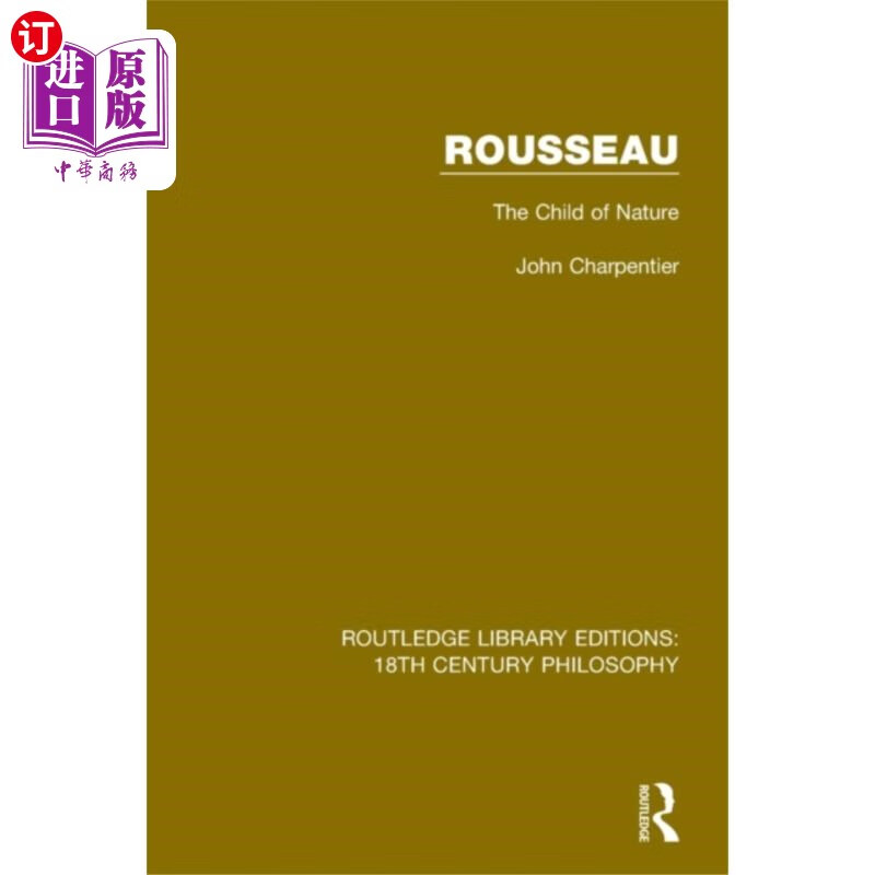 海外直订Rousseau 卢梭