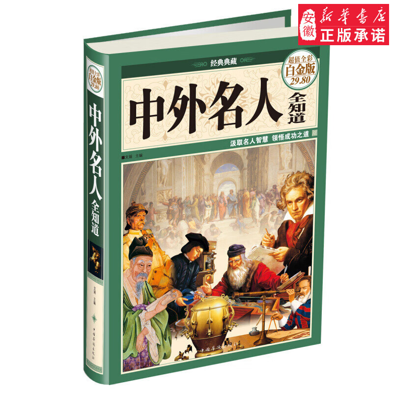 中外名人全知道（经典典藏 超值全彩白金版）