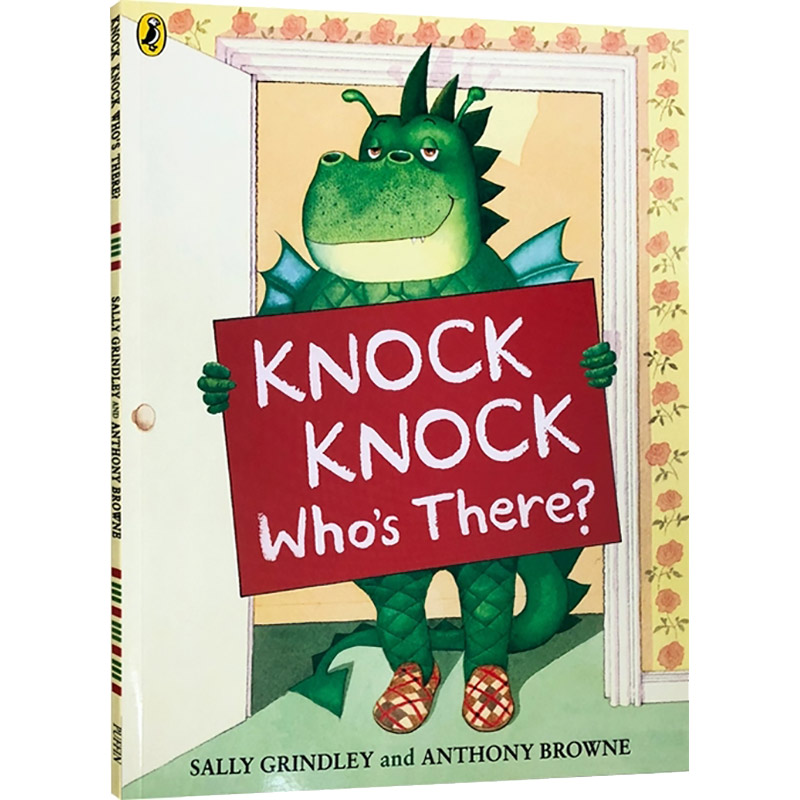 Knock Knock Who's There?幼儿英语启蒙故事图画书 Anthony Browne 安东尼布朗 英文原版绘本