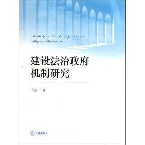 建设法治政府机制研究  【小16开】