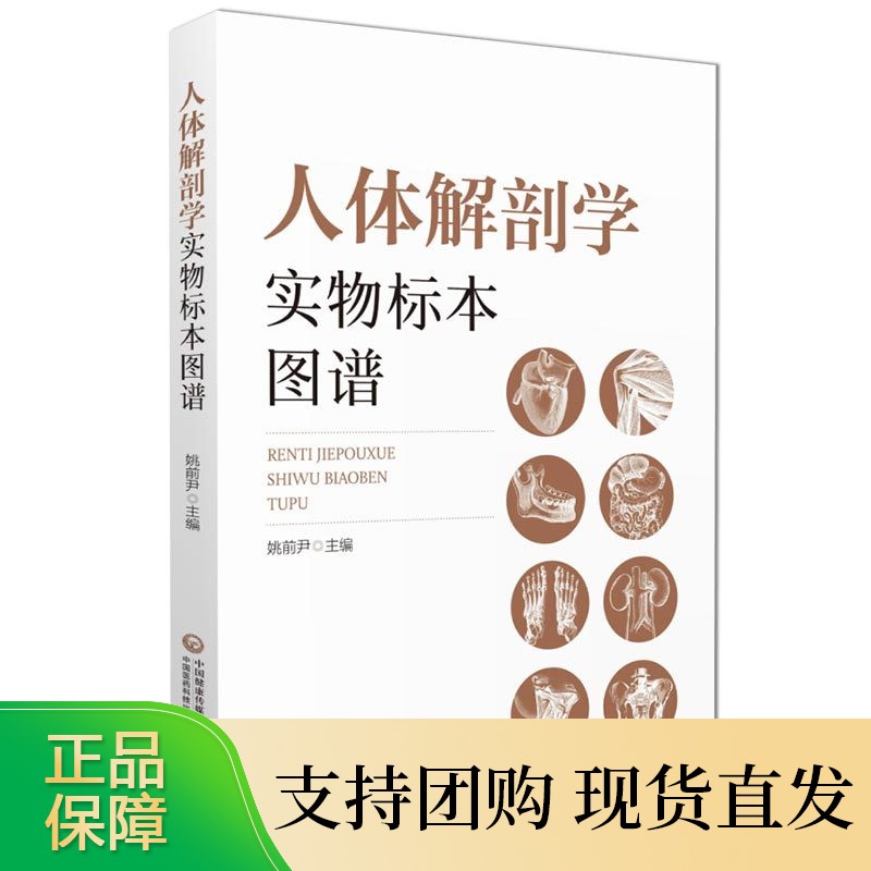 人体解剖学实物标本图谱