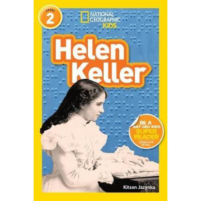 英文原版 国家地理儿童分读物 L2 Helen Keller 海伦·凯勒