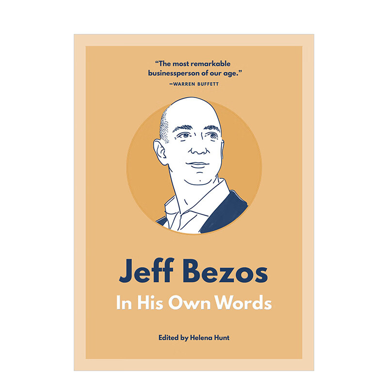 Jeff Bezos: In His Own Words，杰夫·贝佐斯口述实录传记英文原版图书籍