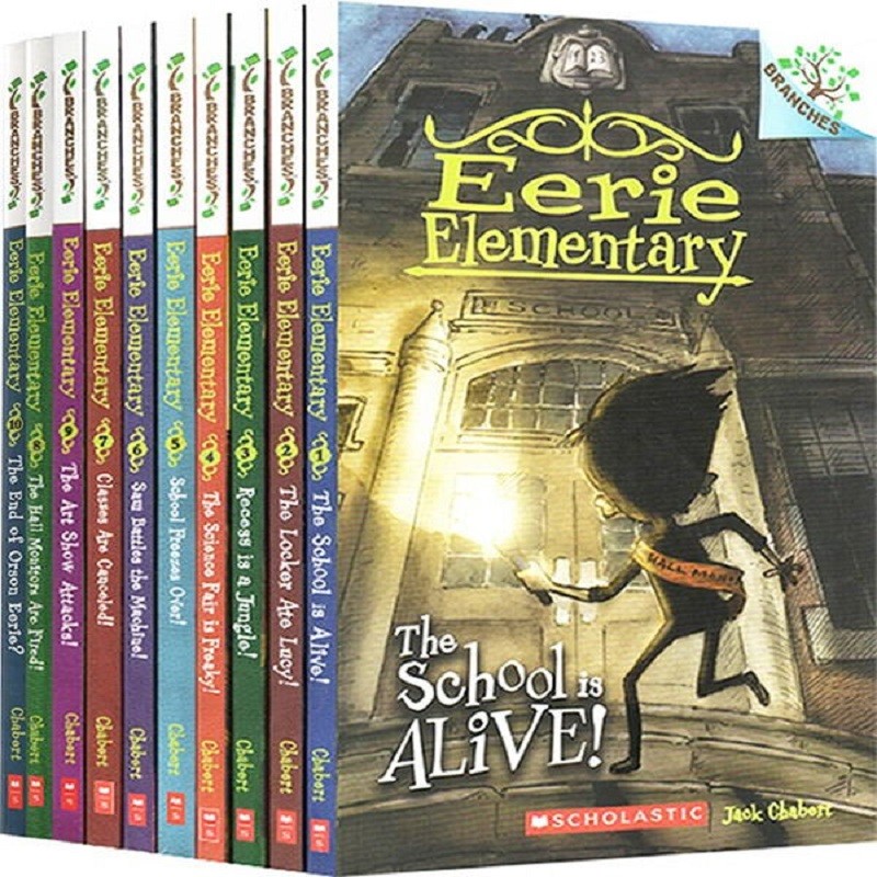 怪诞小学10册 Eerie Elementary 学乐大树系列 英文原版