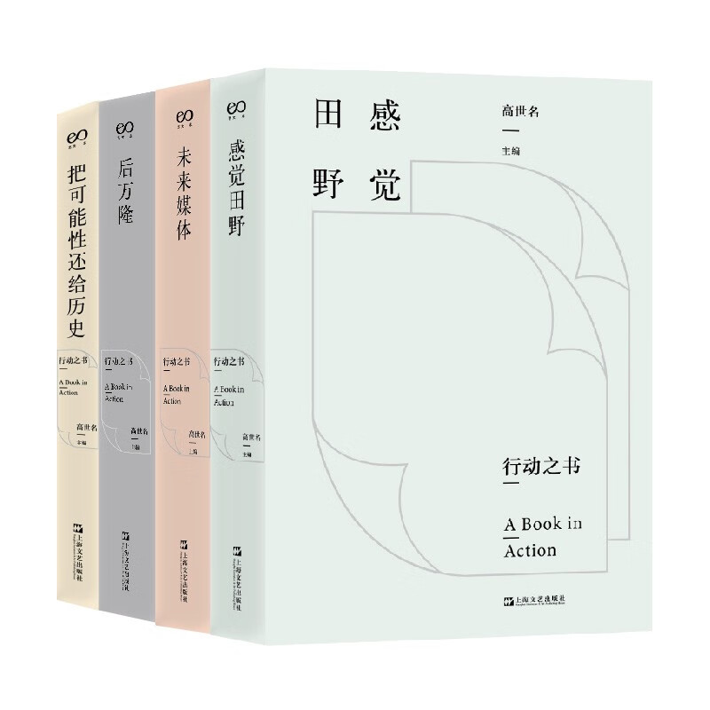 行动之书系列（后万隆+未来媒体+把可能性还给历史+感觉田野 共4册）