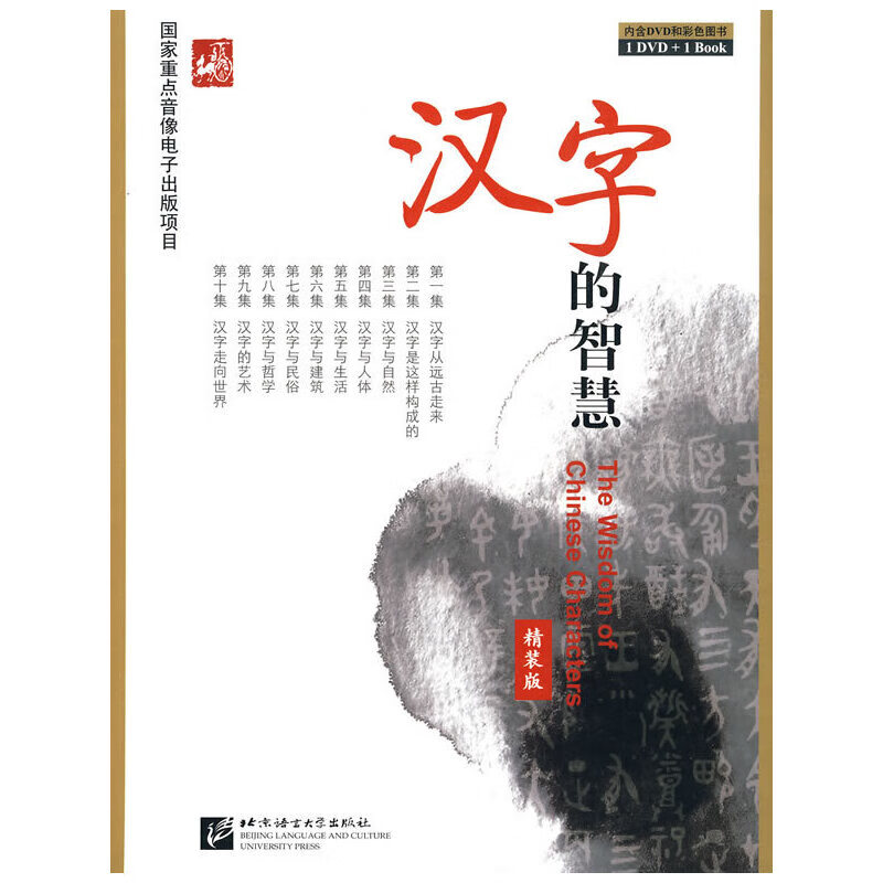汉字的智慧 精装版（书+DVD）