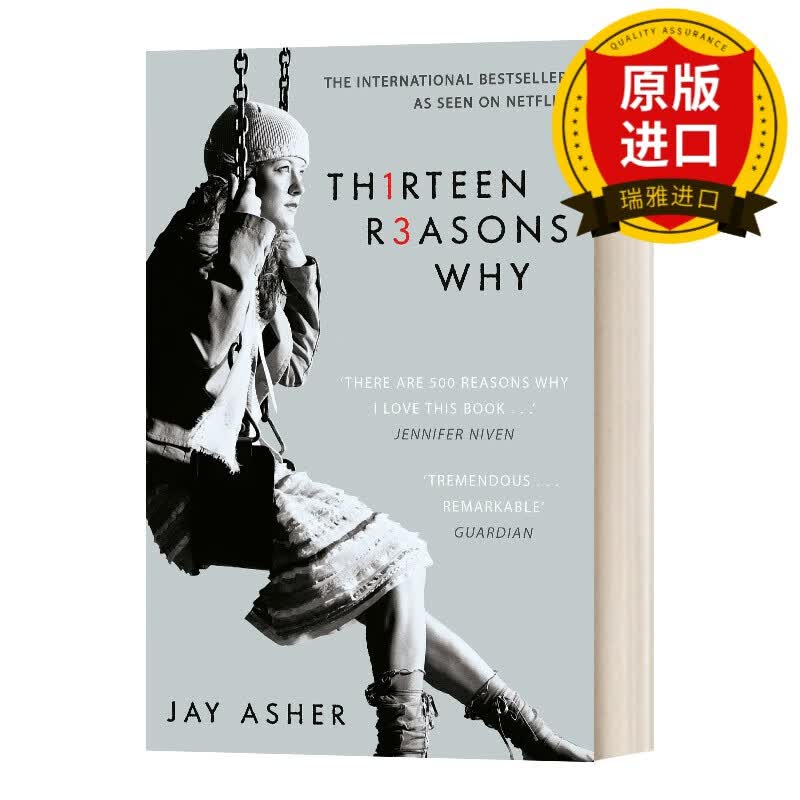 英文原版 十三个原因 小说 Thirteen Reasons Why 电视剧版同名小说 青少年课外阅读小说 英文版 Jay Asher 进口英语原版书籍