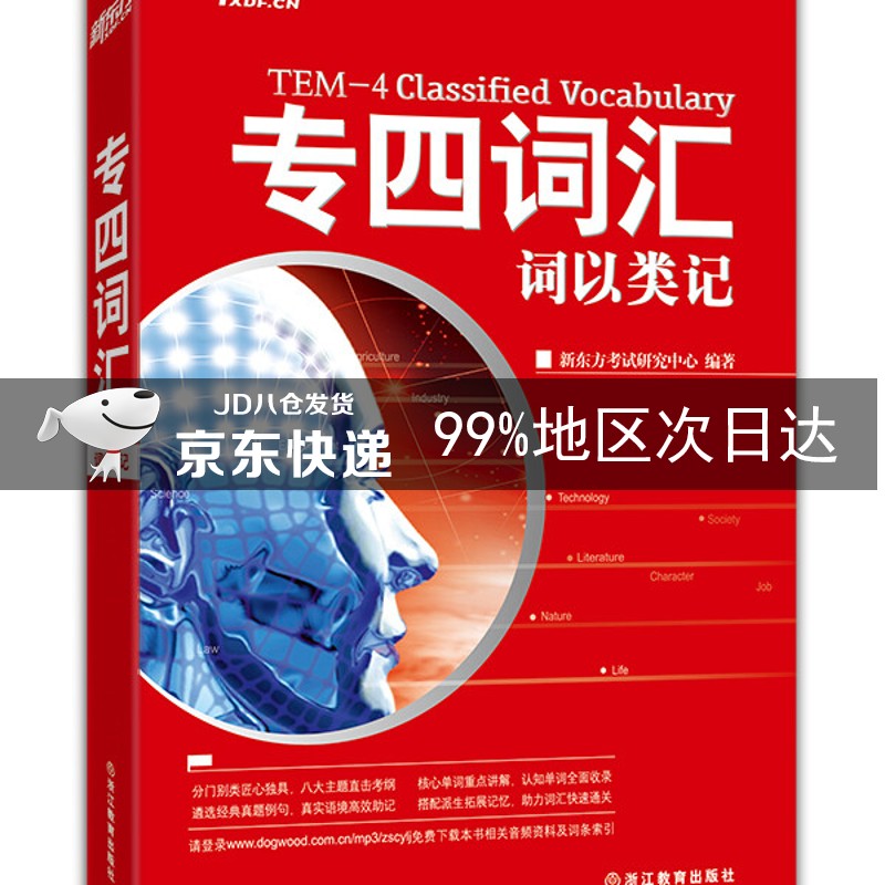 新东方 专四词汇：词以类记