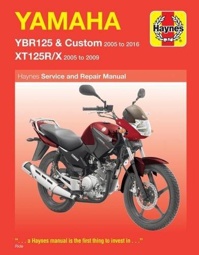 Yamaha YBR125  (05 - 16)  &  XT125R/X  (05 - 09)