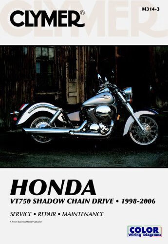 Clymer VT750 Shadow Chain Drive 1998-2006