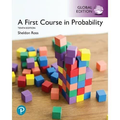 A First Course in Probability , Global Edition 现货纸质书 通用
