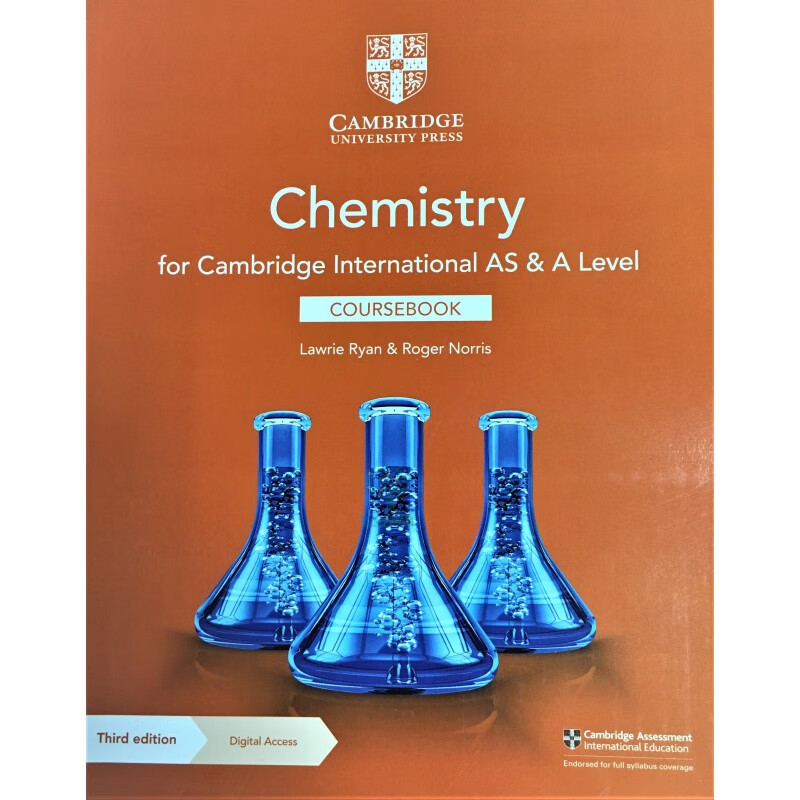 现货原版进口高中化学教材AS\x26A-Level Chemistry Coursebook
