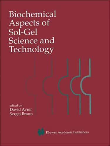 Biochemical Aspects of Sol-Gel Science and Technology