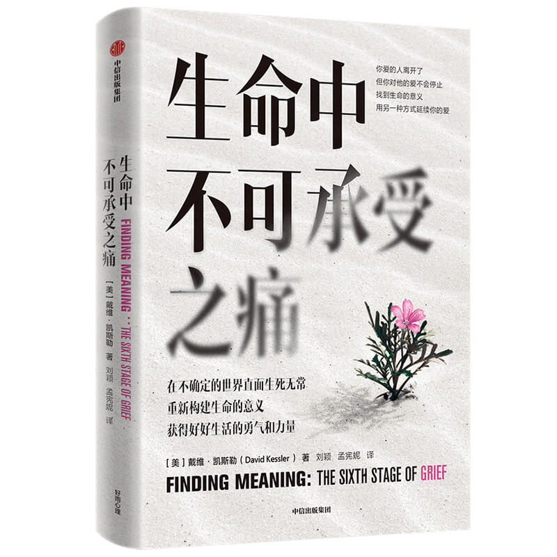生命中不可承受之痛 戴维·凯斯勒 在不确定的世界中直面生死无常 重新构建生命的意义