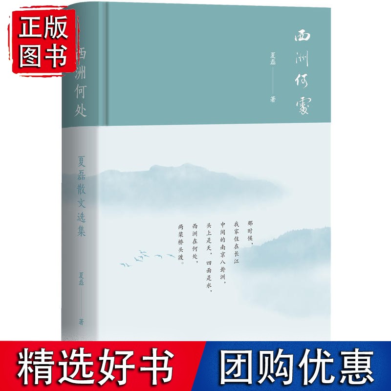【速发】西洲何处：夏磊散文选集