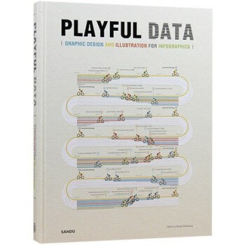 进口英文原版【当天发】【官方原版全新塑封当天发货】Playful Data 好玩的数据：信息图与数据可视化设计 平面设计插画设计书