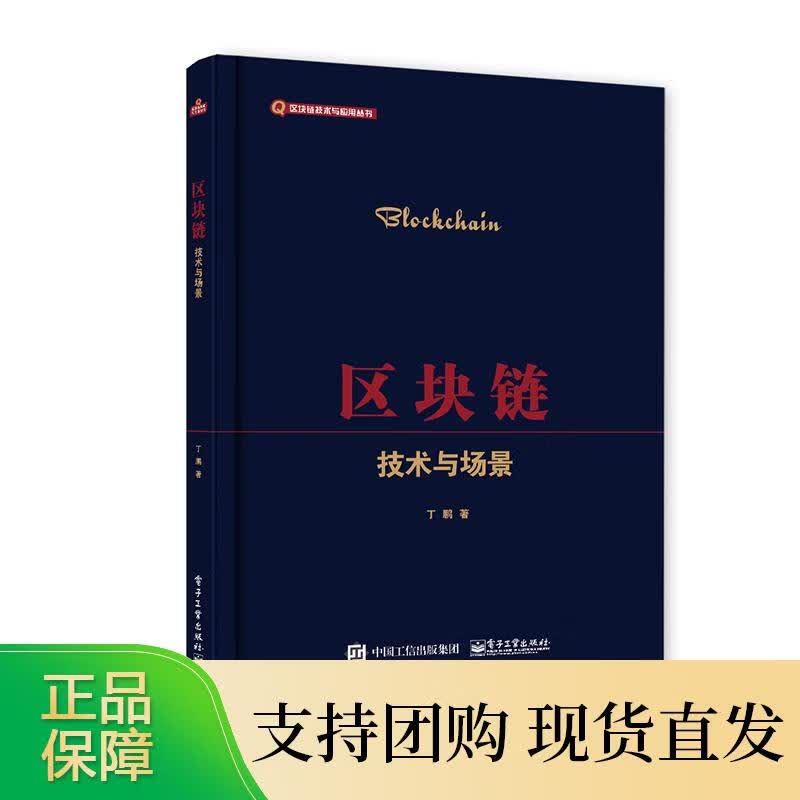 区块链——技术与场景丁鹏区块链技术与应用丛书区块链领域专业技术人员政府相关工作人员参考阅读电子工业出